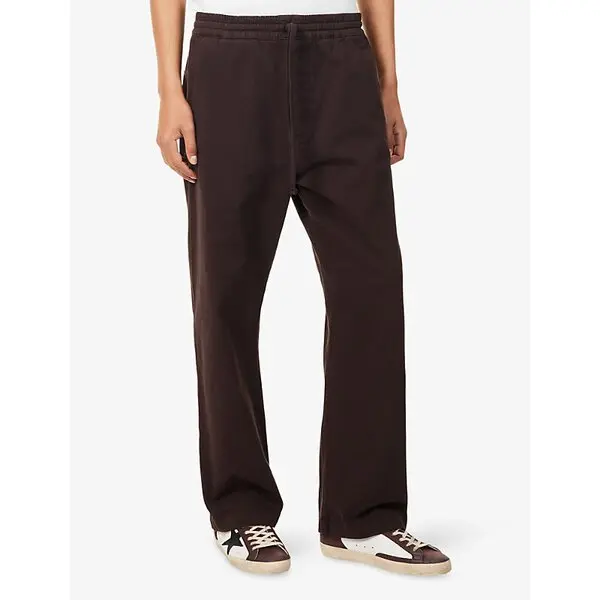 Carhartt Work In Progress Wide-leg Cotton Trousers - Ristretto