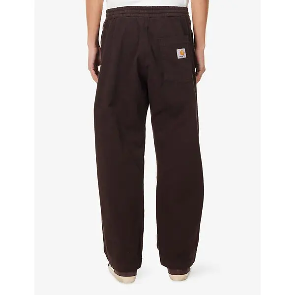 Carhartt Work In Progress Wide-leg Cotton Trousers - Ristretto