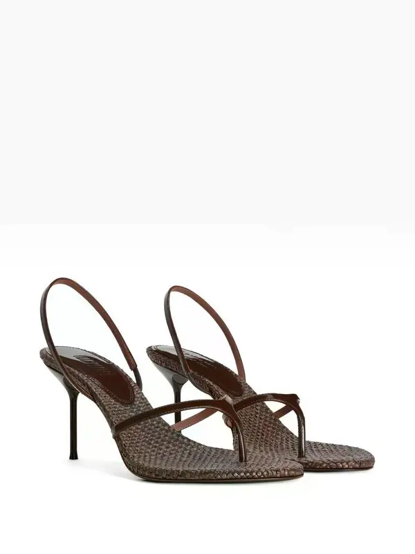 Paris Texas Lidia Thong Slingback Sandals