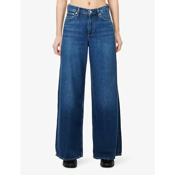 Rag & Bone Sofie Wide-leg Denim Jeans