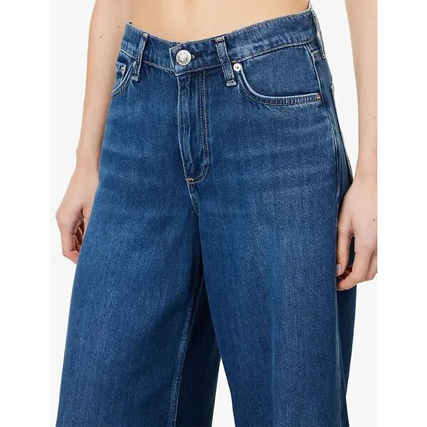 Rag & Bone Sofie Wide-leg Denim Jeans