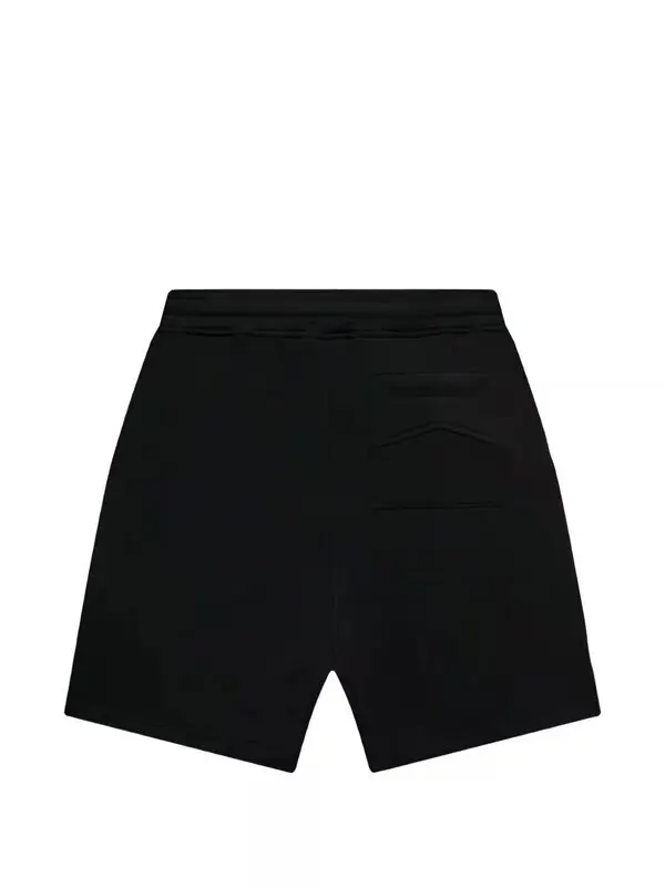 Rhude Classique Logo-embroidered Shorts - Black