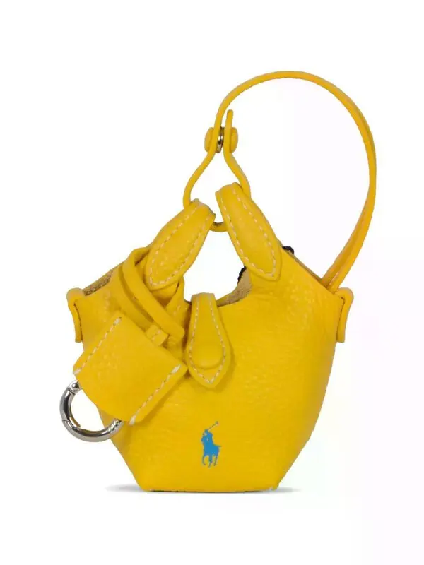 Polo Ralph Lauren Mini Bag Charm - Yellow