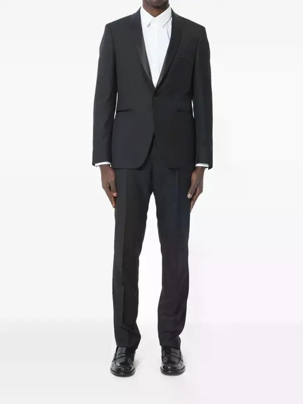 Tagliatore Super 110s Satin-lapel Wool Suit