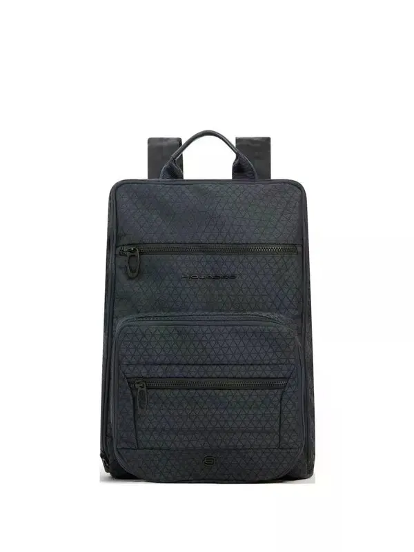 PIQUADRO Foldable Expandable Backpack - Blue