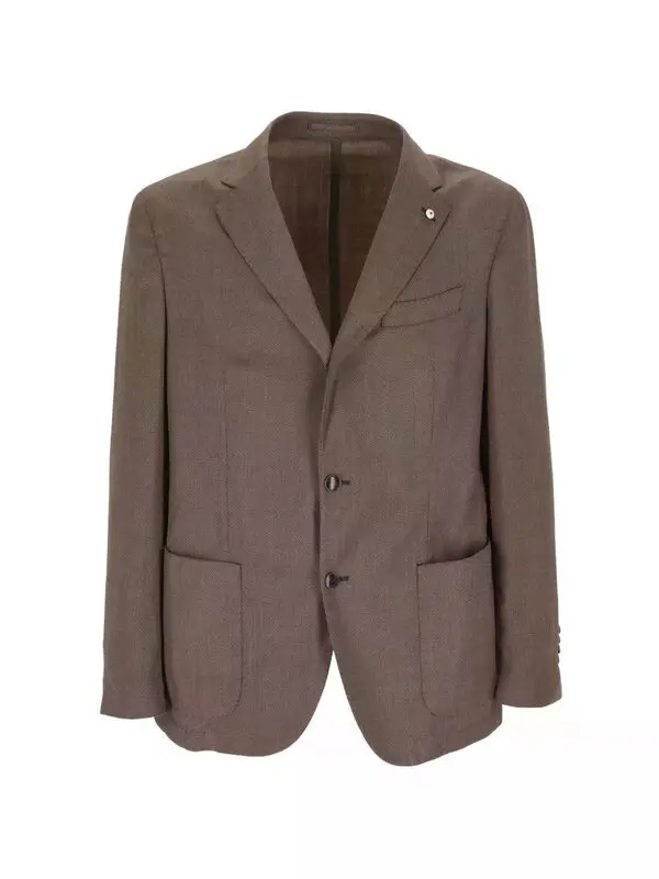 L.B.M. 1911 Herringbone-weave Blazer
