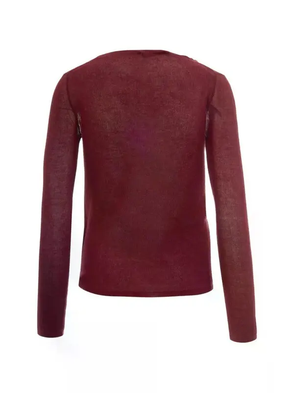 Max Mara Fine-knit Long-sleeve Sweater