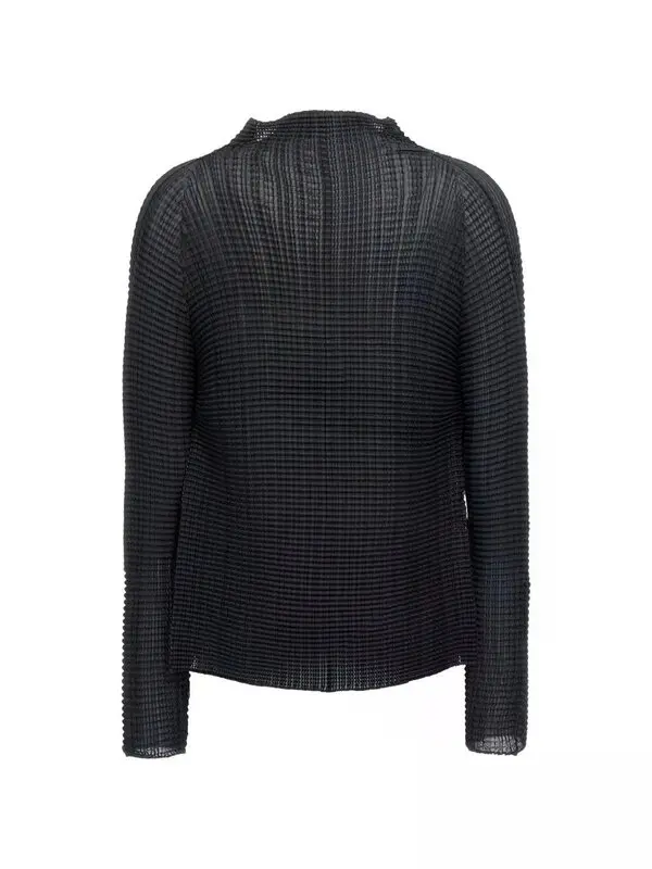 Issey Miyake Wooly Pleats Cardigan