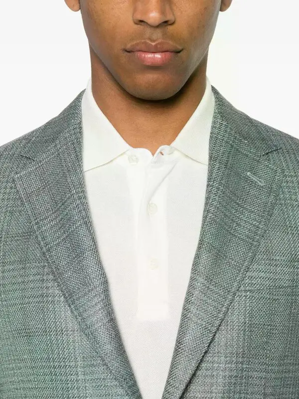 Canali Check-pattern Blazer