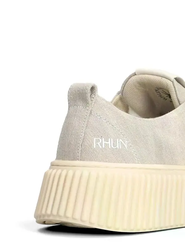 RHUN Ridged Sole Lace-up Sneakers