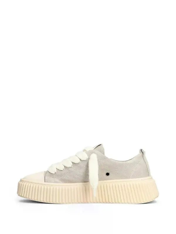 RHUN Ridged Sole Lace-up Sneakers