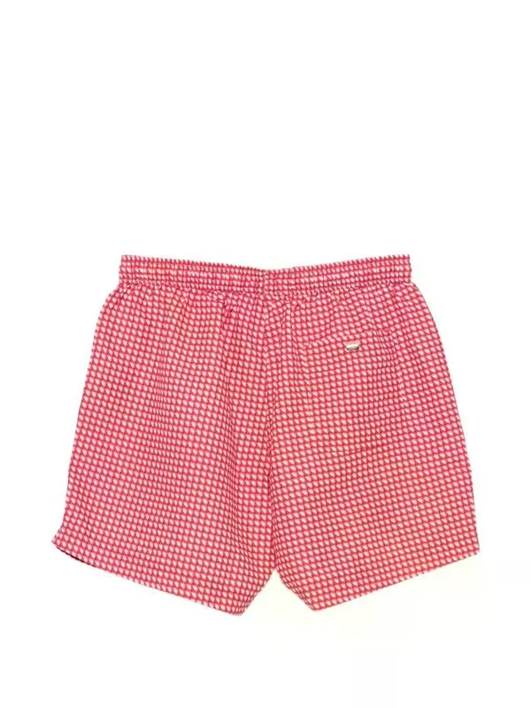 BOSS Graphic Print Swim Shorts