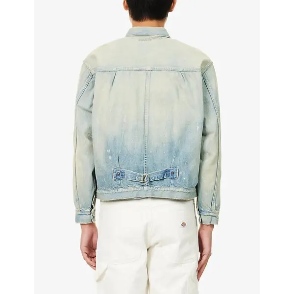 A.PRESSE 1st Type Regular-fit Denim Jacket
