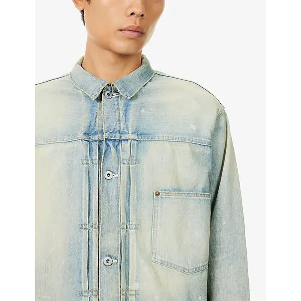 A.PRESSE 1st Type Regular-fit Denim Jacket