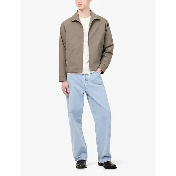 FRAME Funnel Neck Zip Jacket