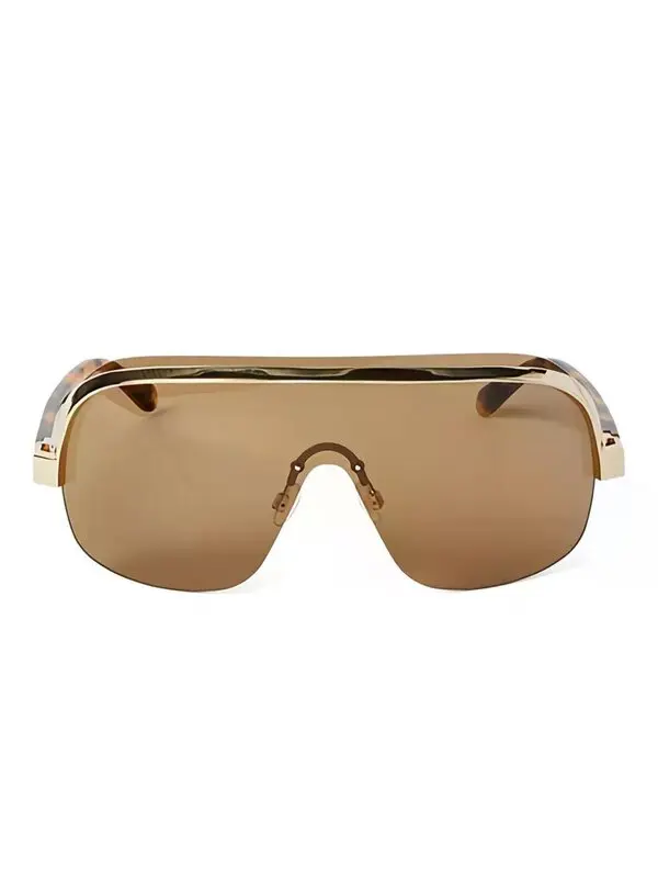 Palm Angels King Sunglasses - Brown