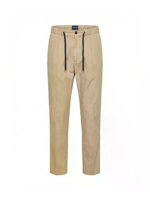 DRUMOHR Drawstring Pleated Trousers
