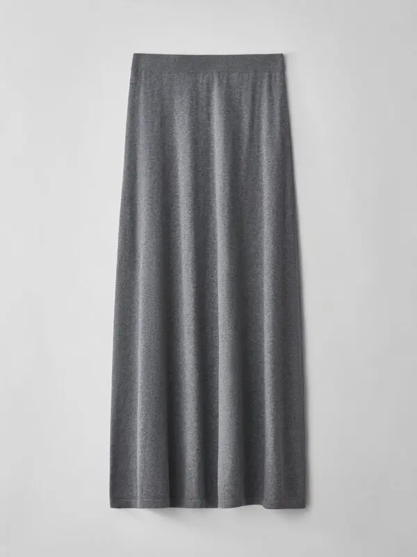 LISA YANG The Adrienne Skirt - Cloud