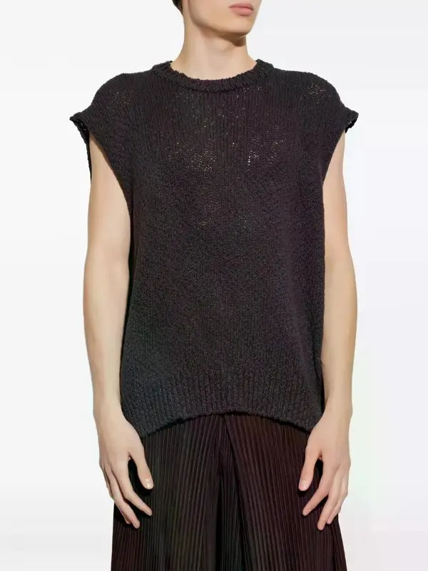 Issey Miyake Risotto Sleeveless Sweater