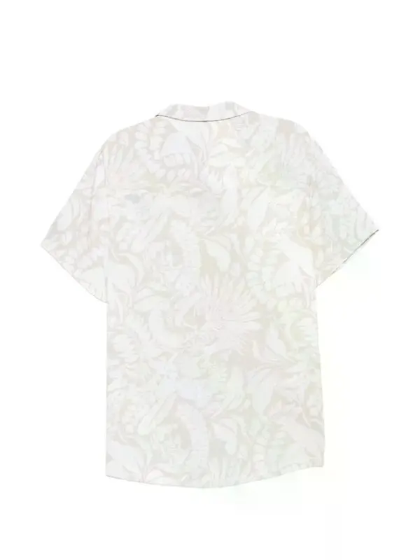 BOSS Leaf Print Swim Shorts