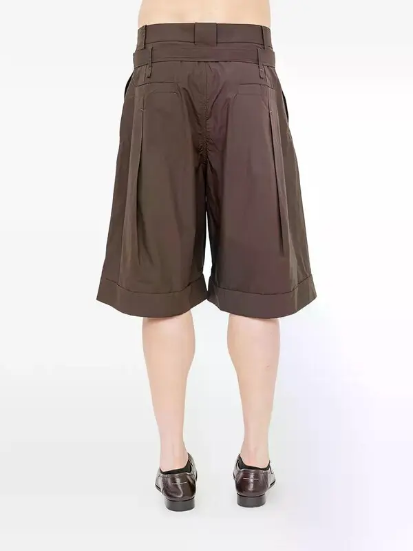 JOE CHIA Tabih Belted Shorts
