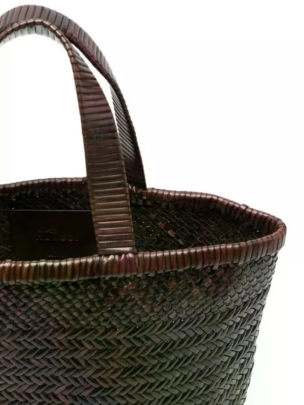 Manebí Sunset Woven Leather Tote Bag