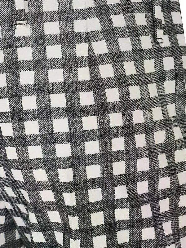 Ermanno Scervino Gingham Check Trousers