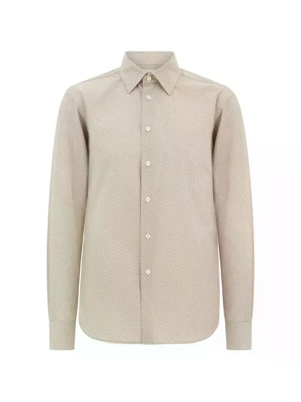 FERRAGAMO Micro-patterned Shirt