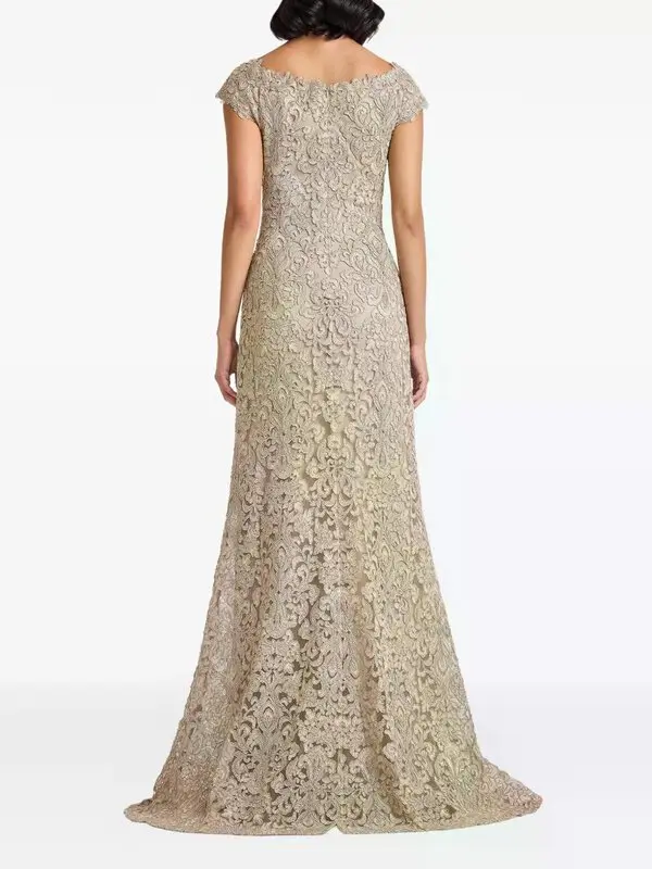Tadashi Shoji Hoyt Lotus Lace Gown