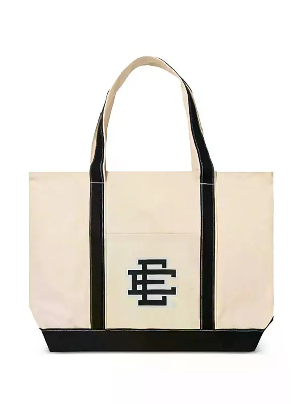 ERIC EMANUEL Ee Canvas Tote Bag - Neutrals