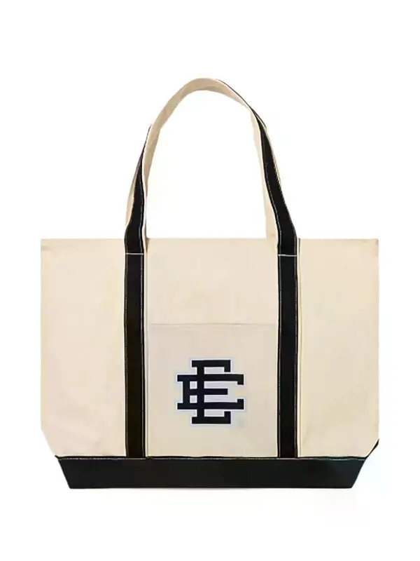 ERIC EMANUEL Ee Canvas Tote Bag - Neutrals