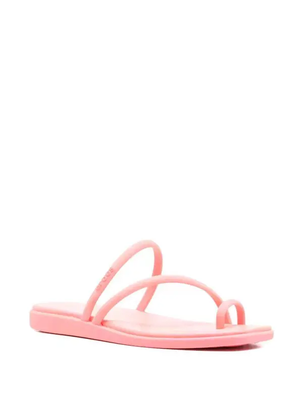 CROCS Miami Open-toe Strap Flat Sandals