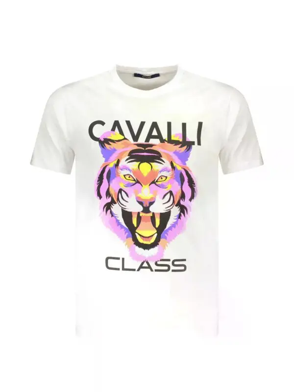 Roberto Cavalli Tiger-print T-shirt