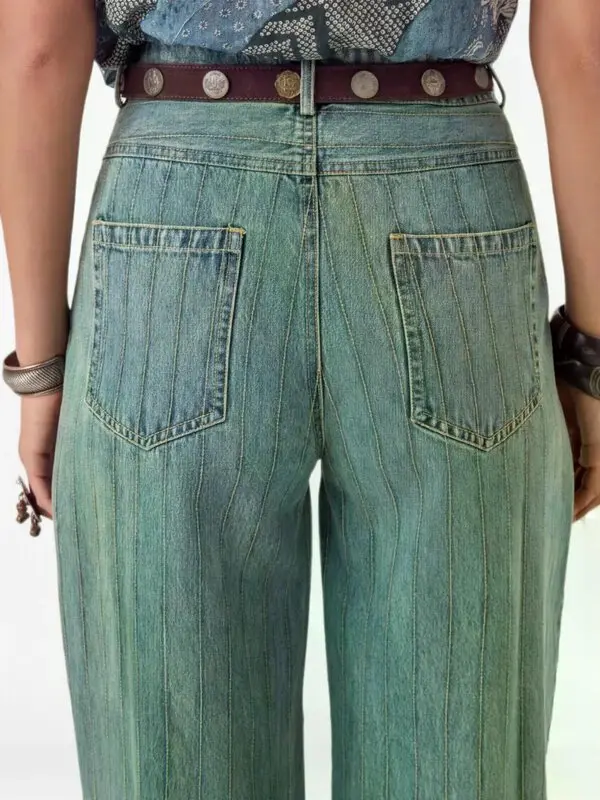 MAISON HOTEL Striped Jeans