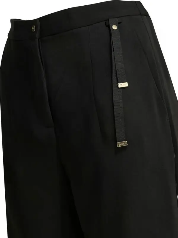 Herno Logo Plaque Straight-leg Trousers