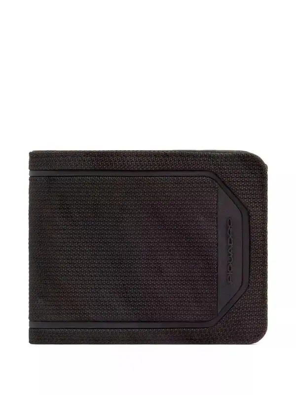 PIQUADRO Flip-up Id-window Wallet - Black