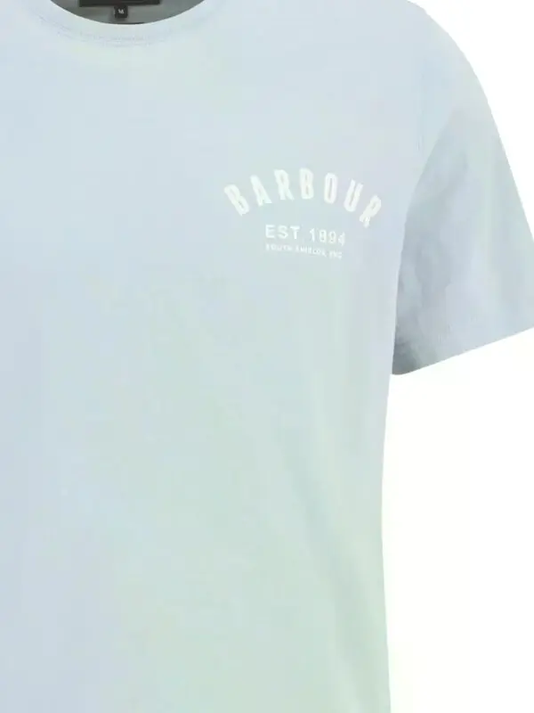 Barbour Preppy Logo-print T-shirt - Blue
