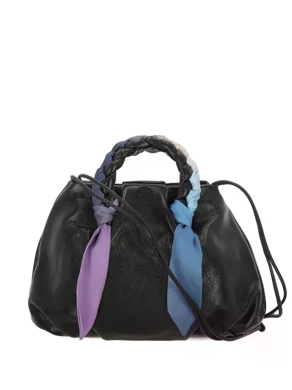 Hereu Bombon Foulard Tote Bag - Black