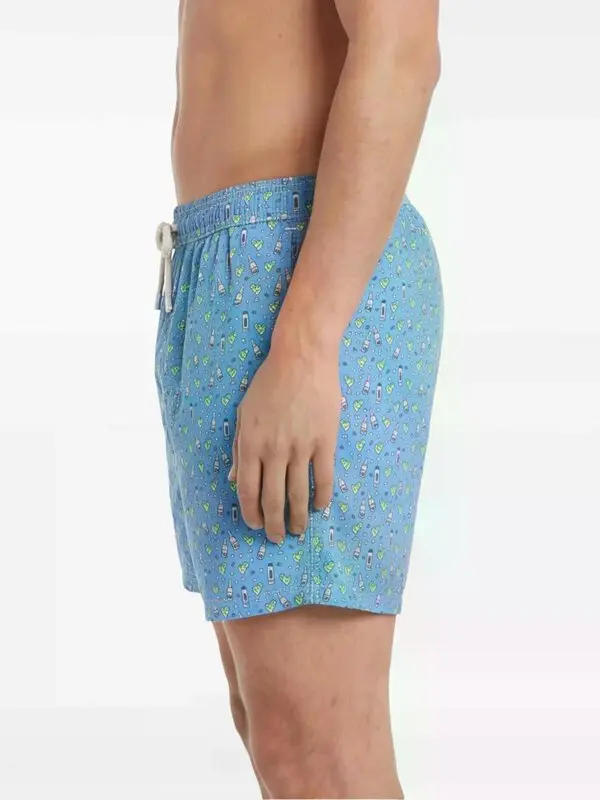 MC2 SAINT BARTH Lighting Micro Fantasy Swim Shorts