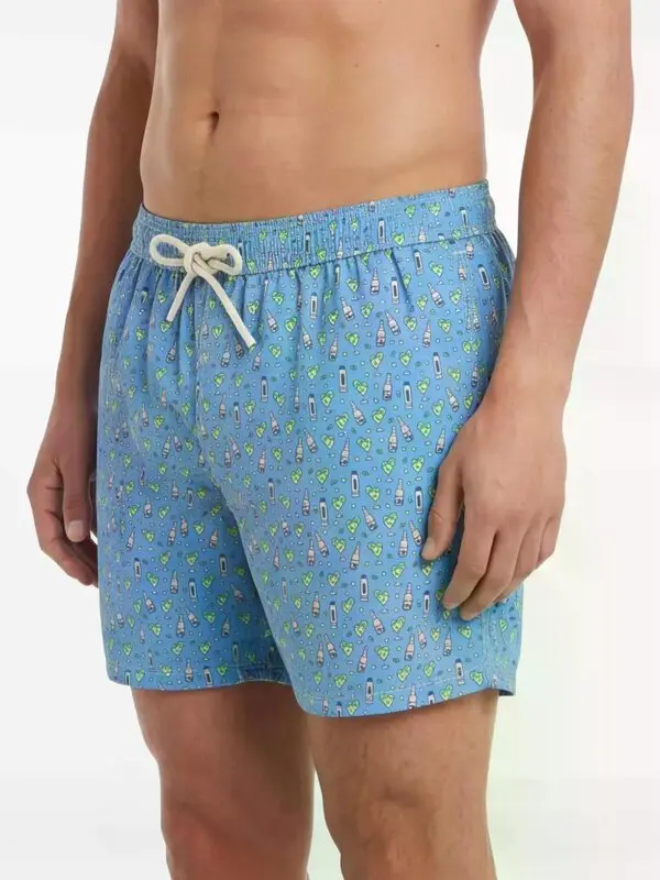 MC2 SAINT BARTH Lighting Micro Fantasy Swim Shorts