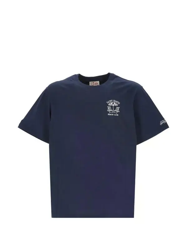 MC2 SAINT BARTH Graphic-print T-shirt - Blue