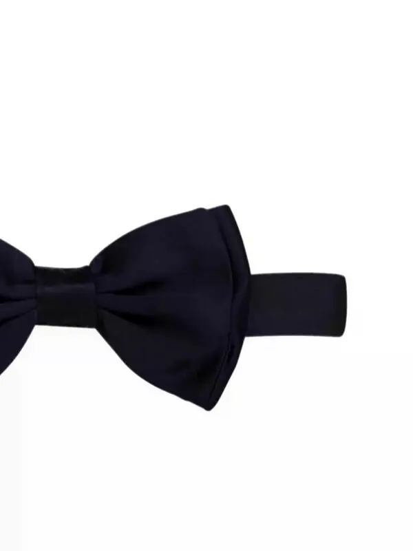LARDINI Satin Bow Tie