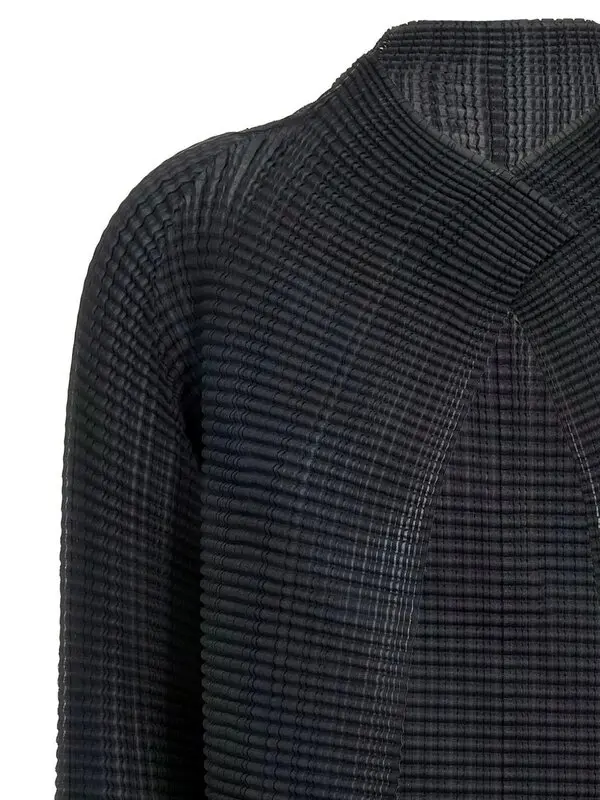 Issey Miyake Wooly Pleats Cardigan