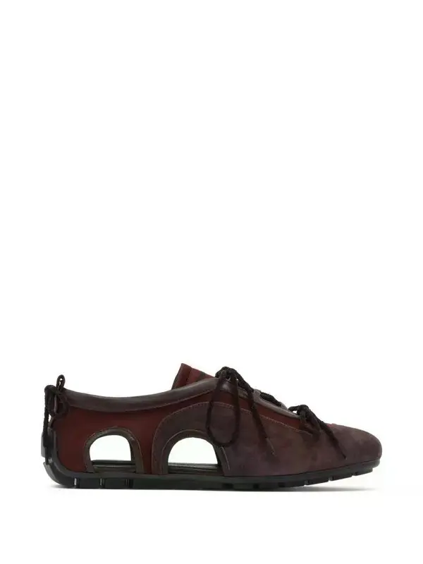 Simone Rocha Cutout Ballerina Sneakers - Brown