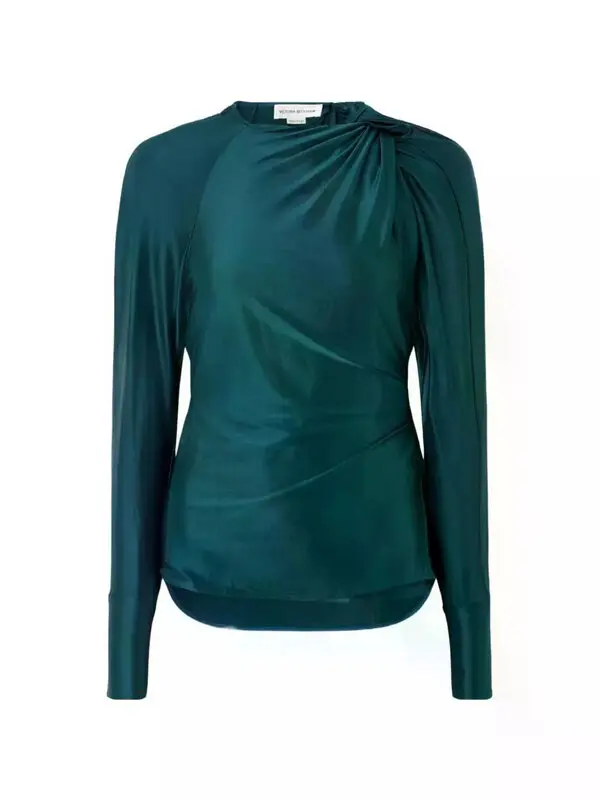 Victoria Beckham Twist Detail Blouse