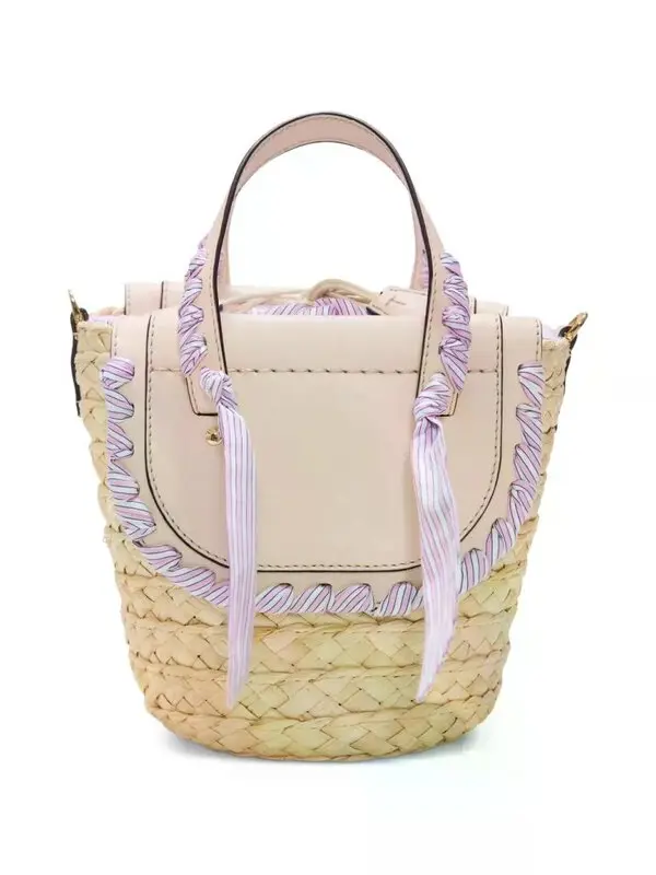 CUBA LAB Habanera Raffia Tote Bag
