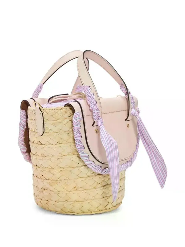 CUBA LAB Habanera Raffia Tote Bag