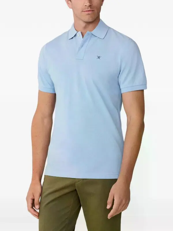 HACKETT Embroidered Slim-fit Polo Shirt