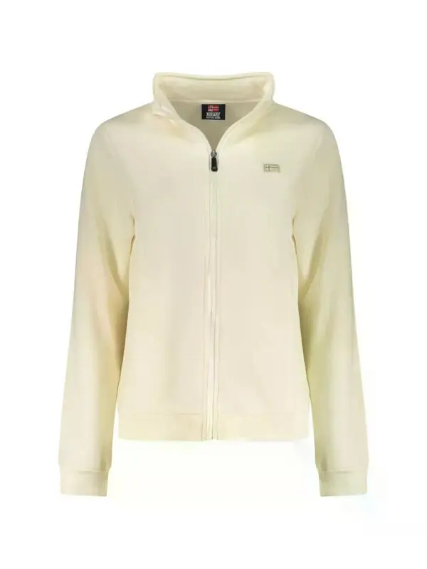 NORWEGIAN RAIN Zip-up Cotton Sweater