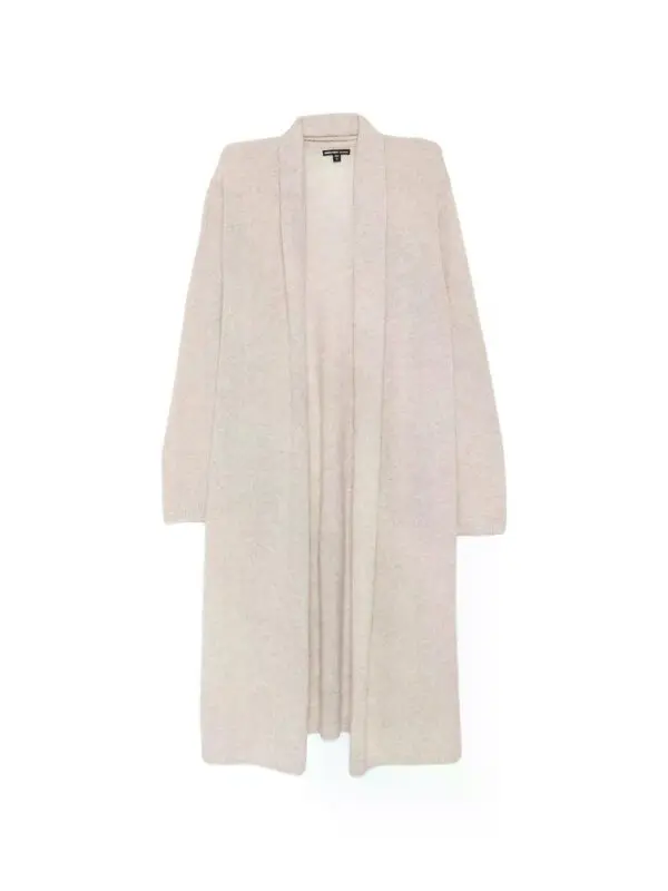JAMES PERSE Cashmere Shawl-collar Cardigan - Neutrals